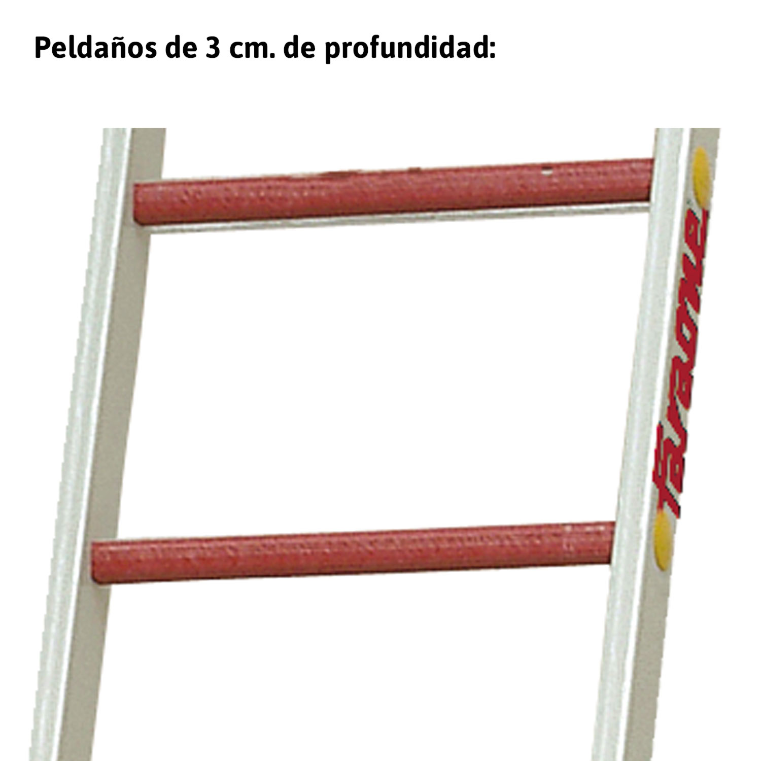 ESCALERA DE FIBRA DE VIDRIO EXTENSIBLE POR CUERDA Y 16+16 PELDAÑOS ...