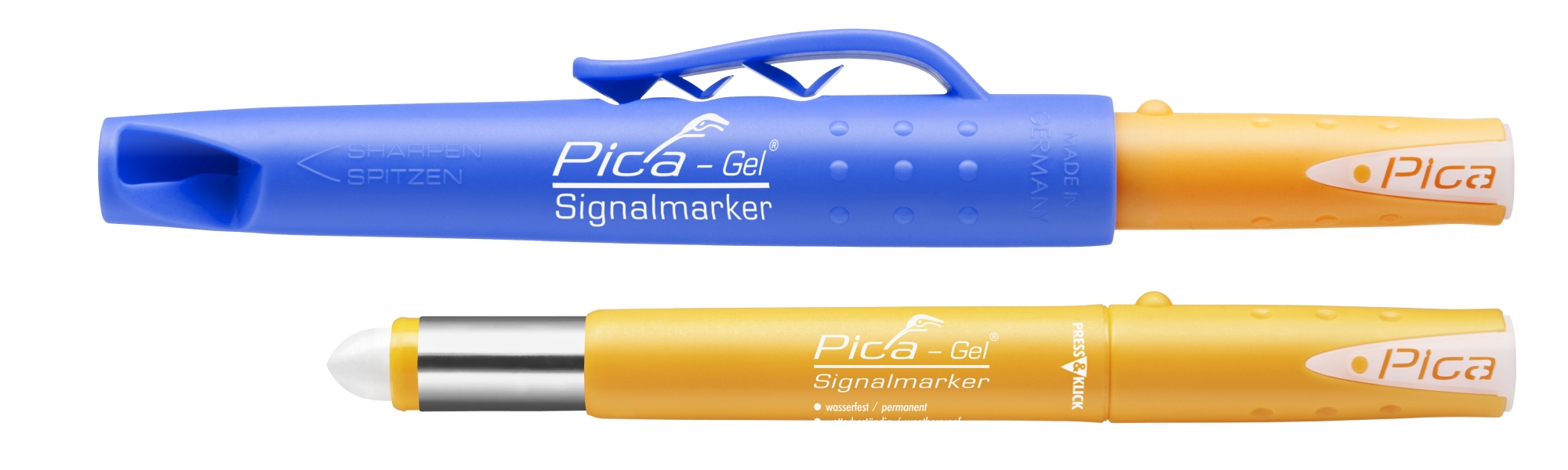 Pika Pencil Pica Gel Highlighter Marker - Continuous Blue Ink For ...