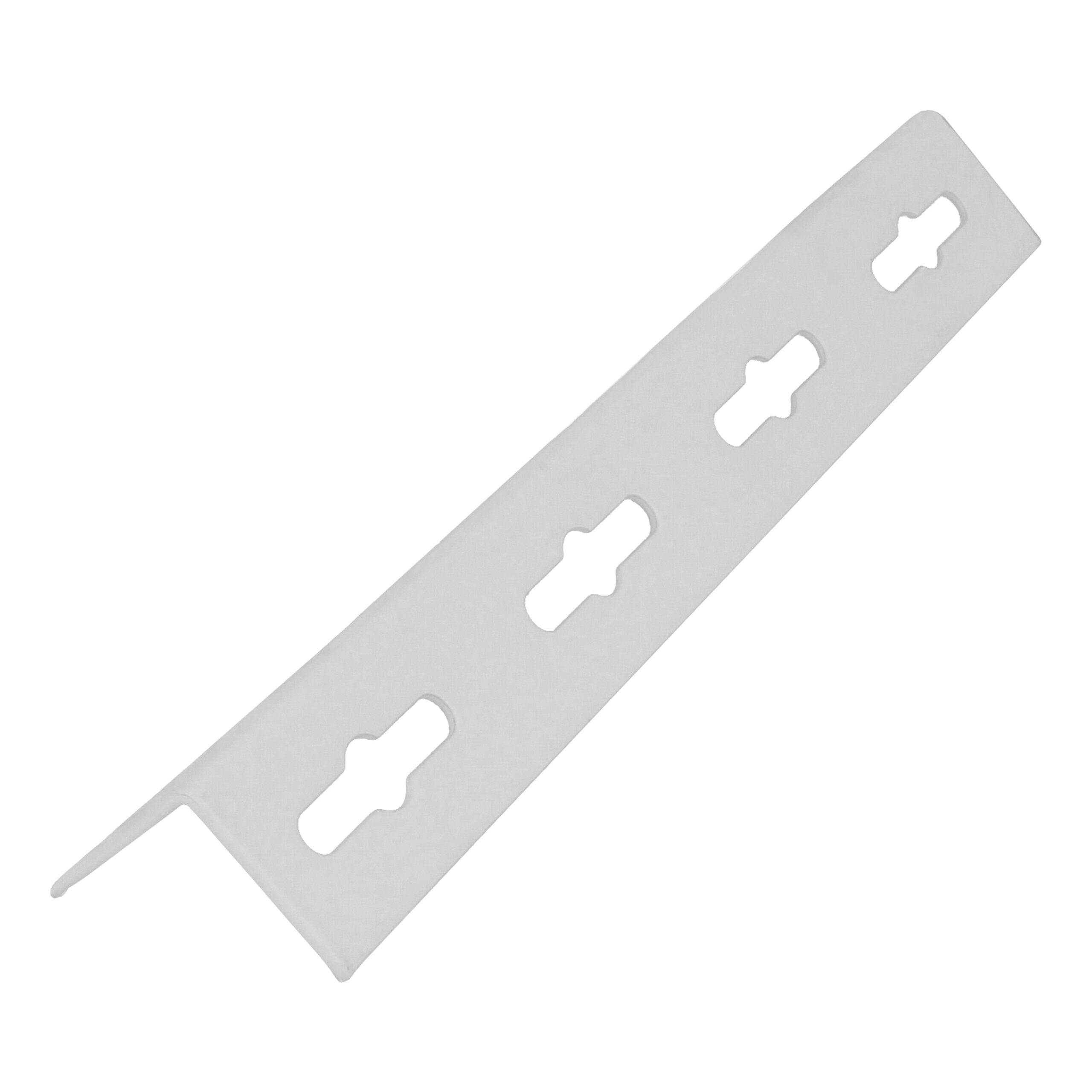 ANGULO RANURADO 2040-25X2M BLANCO(S) - Comercial Urnisa